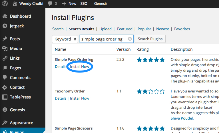 How to install a WordPress plugin